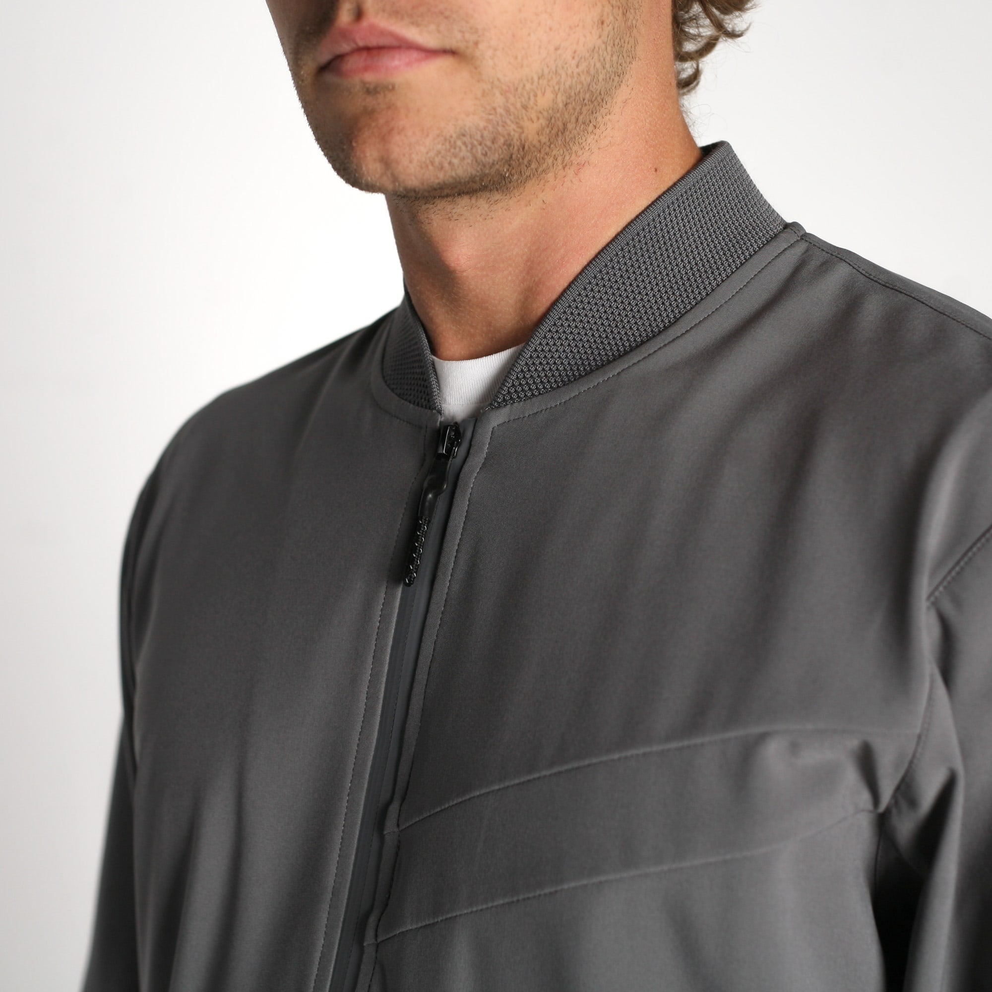 Regulate Bomber Jacket Gunmetal – Imperial Motion