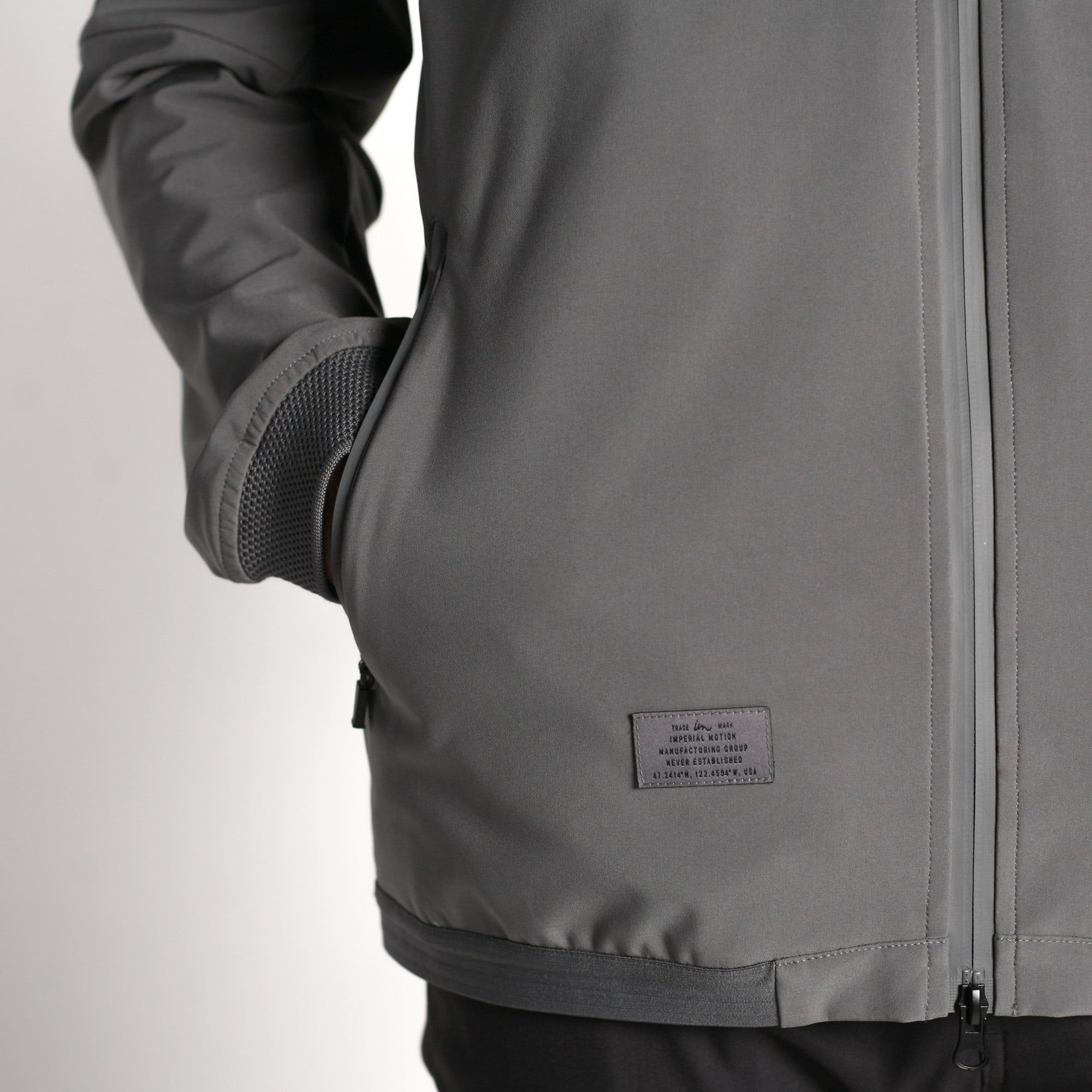Regulate Bomber Jacket Gunmetal – Imperial Motion